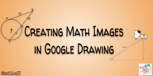 Creating Math Images in Google Drawing – Make Math Not Suck