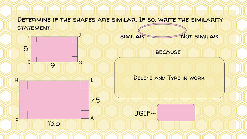Similarity Exit Tickets – Make Math Not Suck