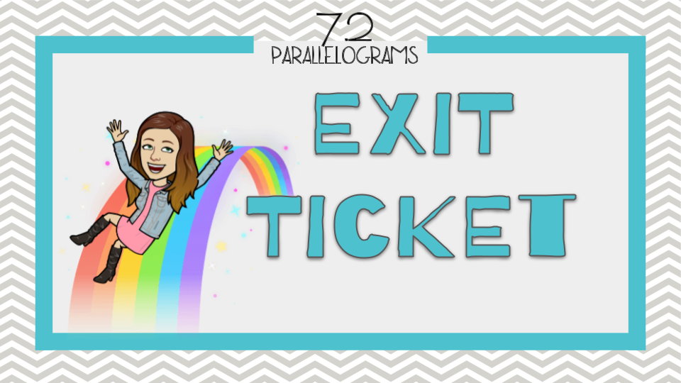 Polygon and Quadrilateral Exit Tickets – Make Math Not Suck