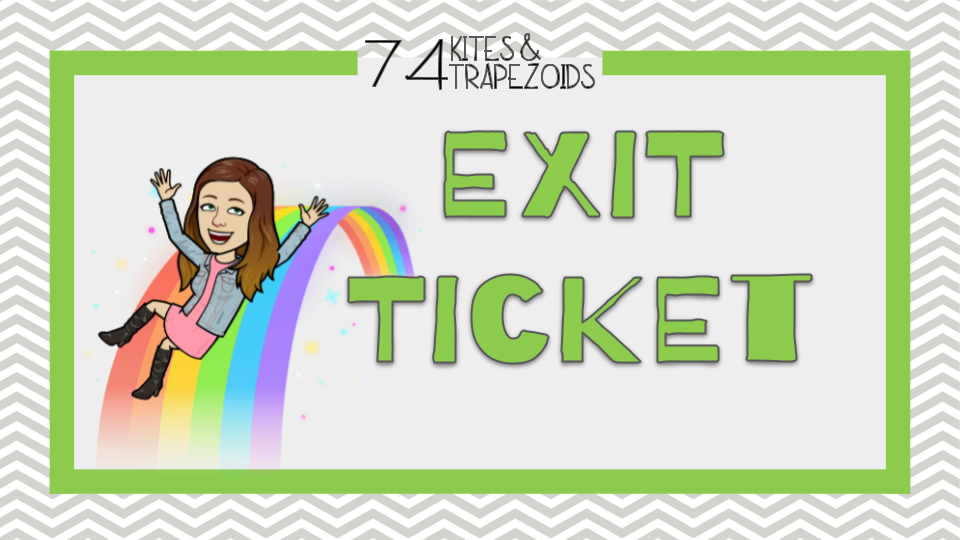 Polygon and Quadrilateral Exit Tickets – Make Math Not Suck